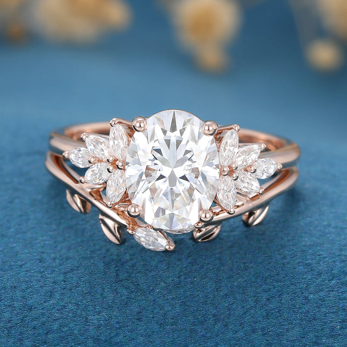 Affordable Moissanite Bridal Sets & Unique White Gold Ring Sets